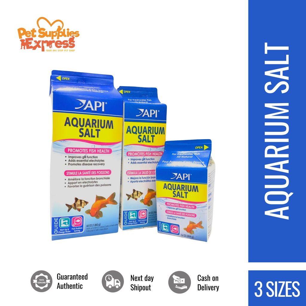 API Aquarium Salt 65g | Shopee Philippines