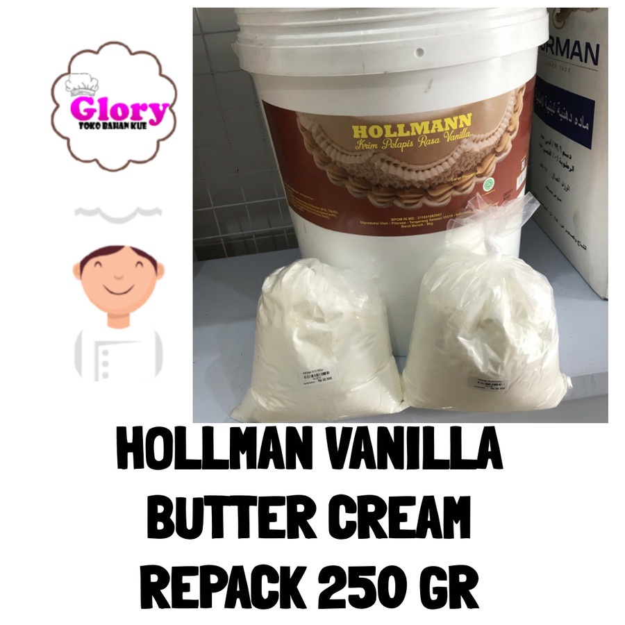 Hollman vanilla butter cream repack 250gr | Shopee Philippines