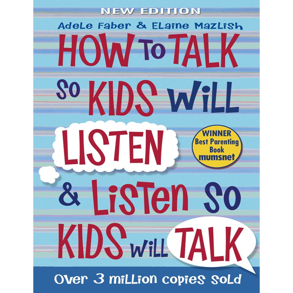How to Talk so Kids Will Listen and Listen so Kids Will Talk | Shopee ...