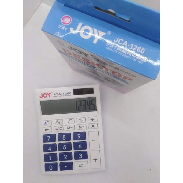 Joy Desktop Calculator 12digits JCA 1269 | Shopee Philippines