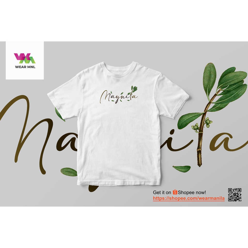 Maynila / Nilad Plant T-Shirt Design | Roundneck Tees for Men and Women ...