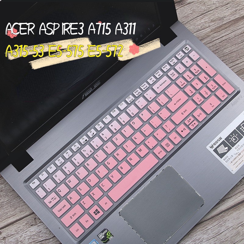 READY STOCK 15.6 Inch Acer Silicone Keyboard Cover Protector for Aspire ...