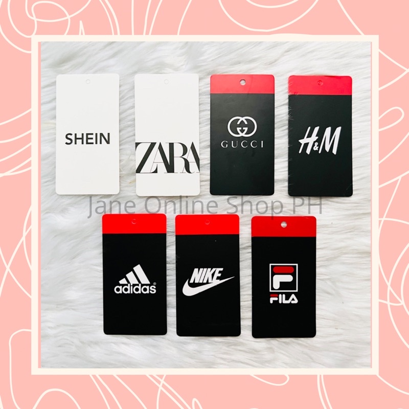50pcs Hang Tag for clothes | Shopee Philippines