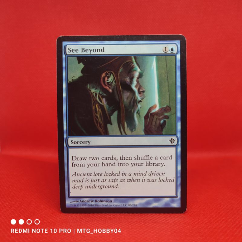 See Beyond - mtg card | Shopee Philippines