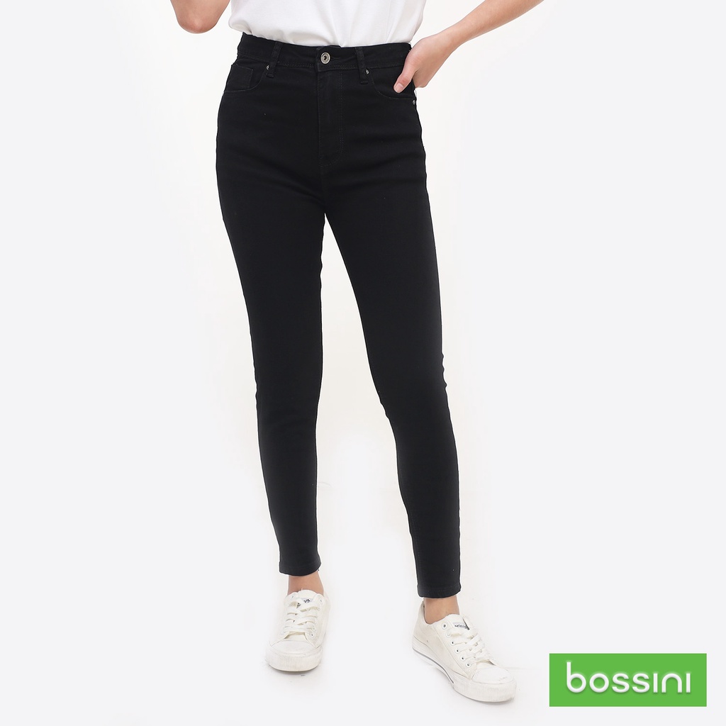 Bossini Ladies Cropped Highwaist OLB19-0001 | Shopee Philippines