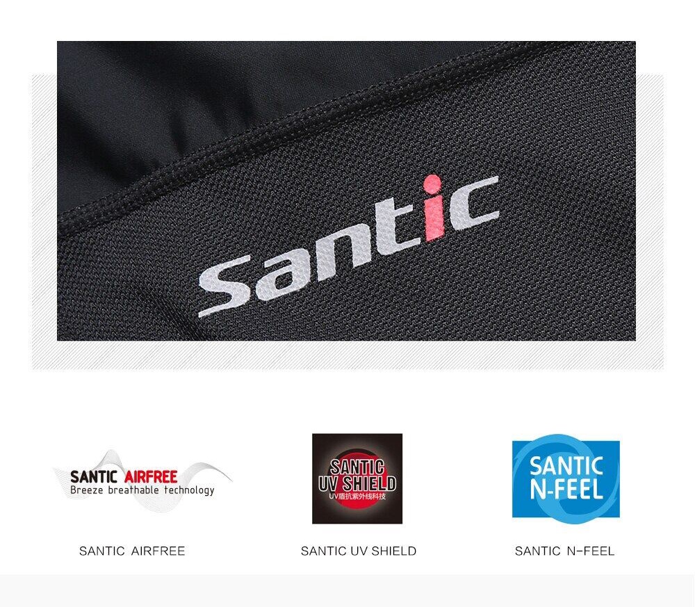 Santic Cycling Shorts For Men 4d Coolmax Padded Summer Breathable Mtb ...