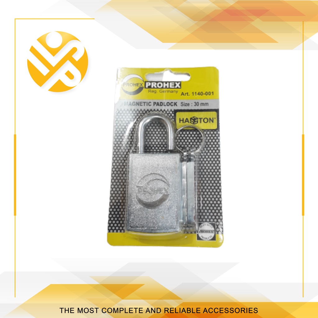 Hasston PROHEX Magnetic Padlock 30mm (1140-001) | Shopee Philippines