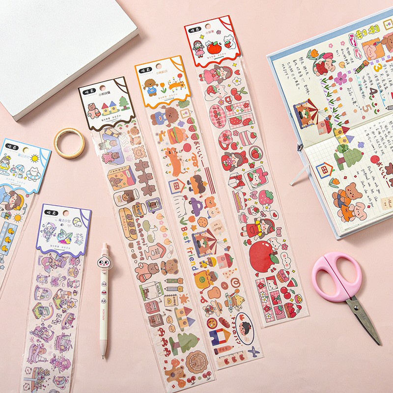 Waterproof Sticker Book Decoration, cute Sticker Many Super Strong ...
