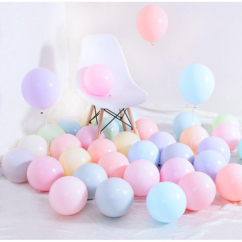 Macaron mix Color Balloons 12 inch perpack | Shopee Philippines
