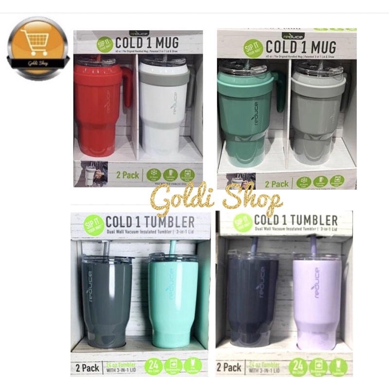 Reduce Cold 1 Mug 24/40 Oz-2 Pack! | Shopee Philippines