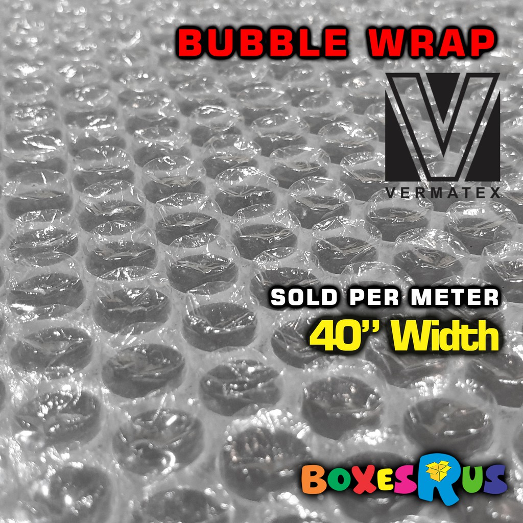 Bubble Wrap 40 inches by 1 meter High Quality Vermatex Brand by Boxes R ...