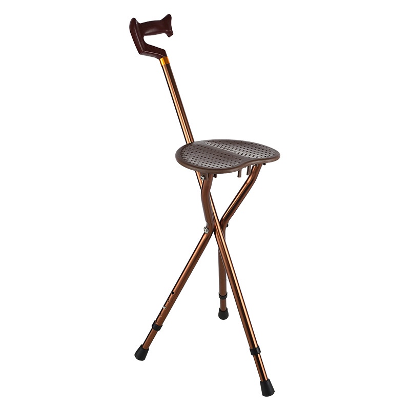 Adjustable Height Cane Chair Tripod Cane Stool Crutch Chair Cane With ... Adjustable Height Cane Chair Tripod Cane Stool Crutch Chair Cane With ...
