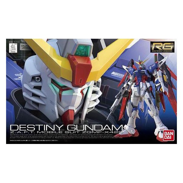 Bandai Real Grade (RG) 1/144 Scale ZGMF-X42S Destiny Gundam Platic ...