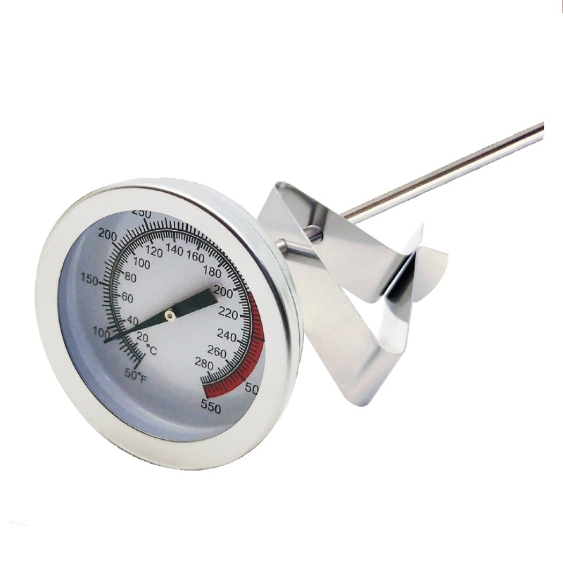 BST Oil Thermometer for Deep Frying 20℃～280℃/50℉～550℉ Stainless Steel ...