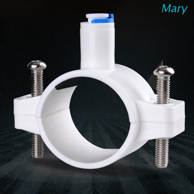 Mary Strong & Sturdy 40mm Clamp Saddle Clips 1/4" Hose Quick Connection ...