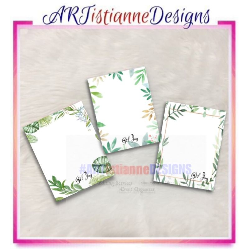 personalized notepad 100 leaves | Shopee Philippines