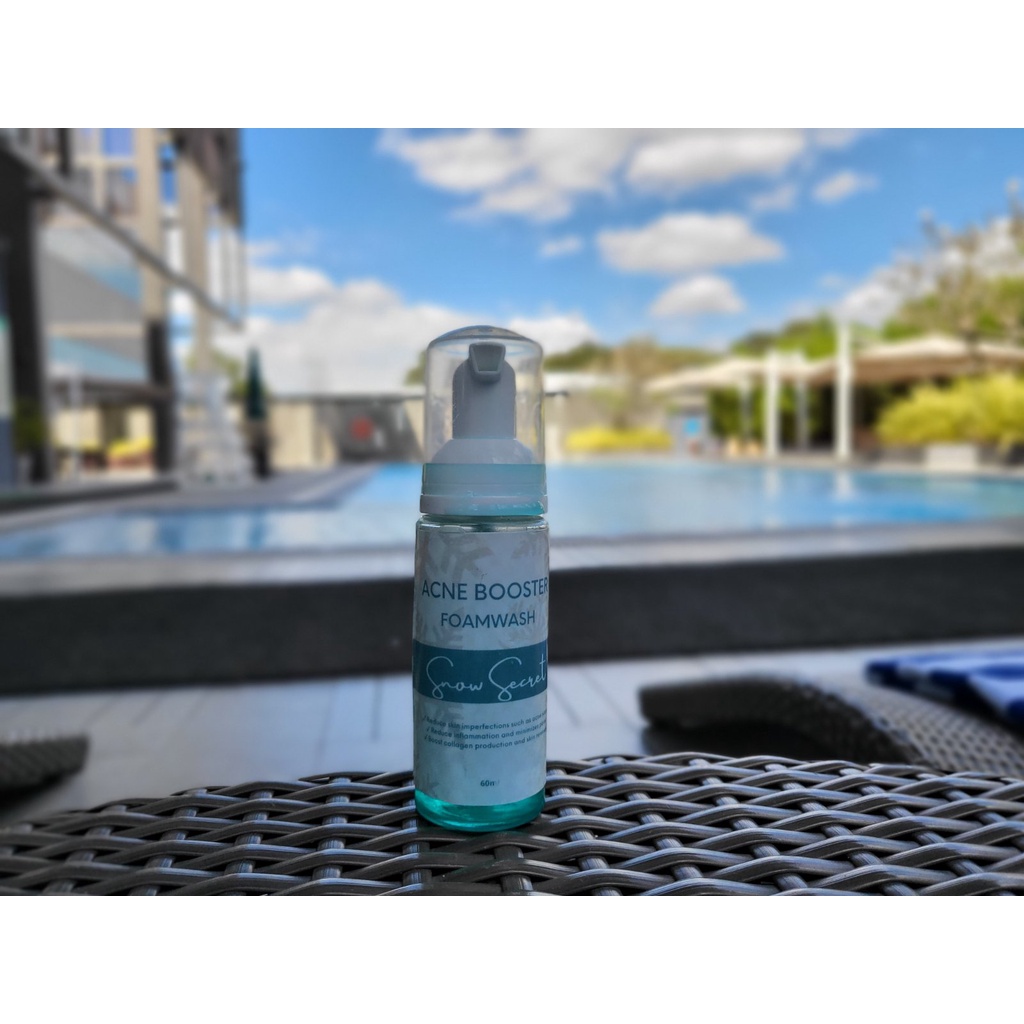 Snow Secret Acne Booster Facial wash foam with deep hydration 60ML ...