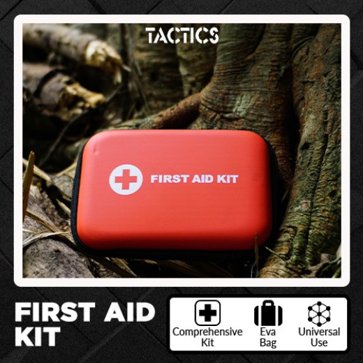 Tactics First Aid Kit Outdoor Car Family Medical Kit Supplies-Red ...
