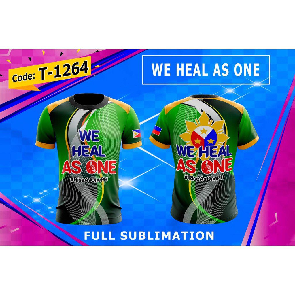 RESBAKUNA | BARANGAY Health Worker Full Sublimation t-Shirt FQB2 ...