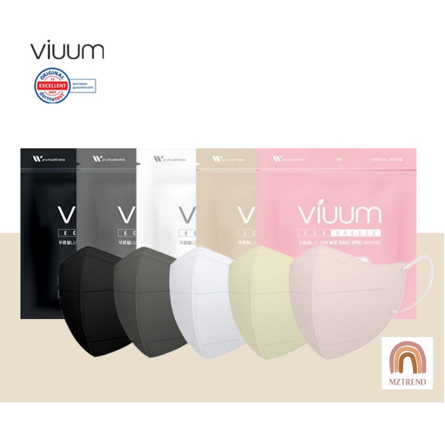 [kprime] Made in KOREA Viuum ECO BREEZE KF94 Mask 25PCS | Shopee ...