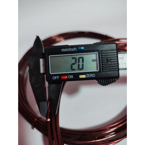 ALUMINUM WIRE 2MM (8METERS) RED COATED FOR ONLY ₱29 | Shopee Philippines