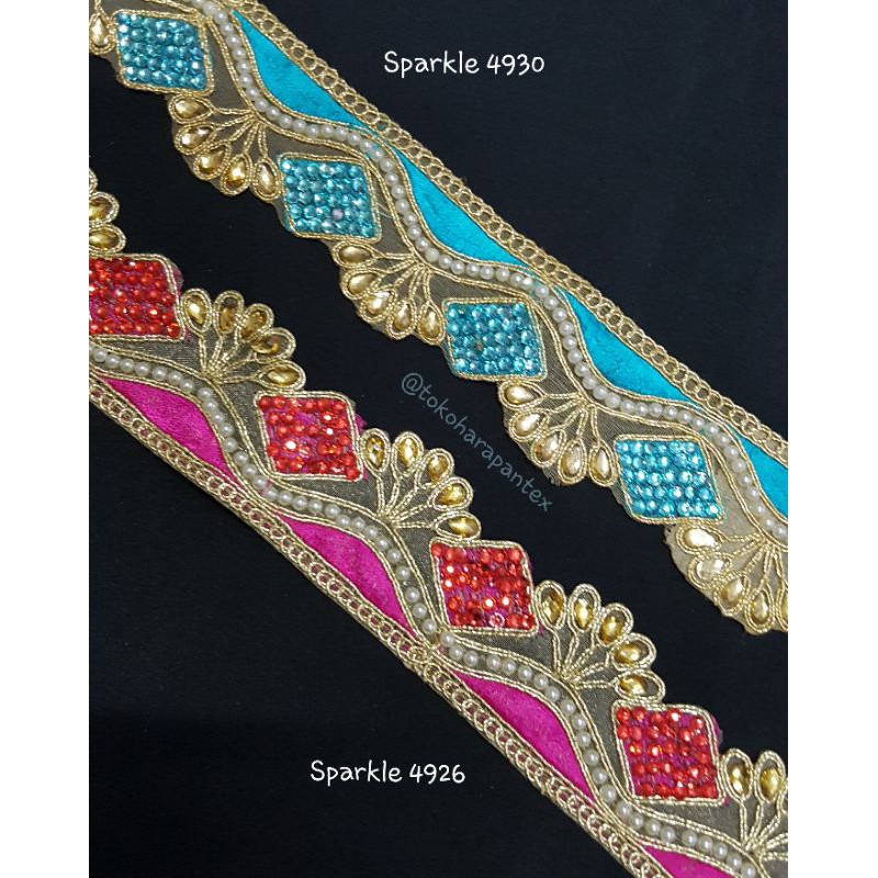 (Meter) Sparkle Lace/Indian Lace | Shopee Philippines