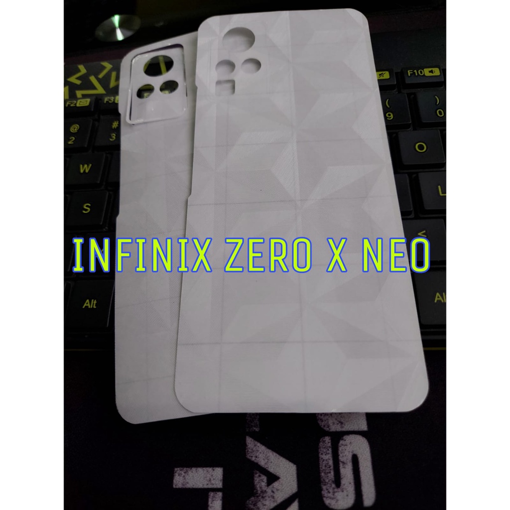 Skin Carbon INFINIX ZERO X NEO Back Skin Sticker Carbon Armor DIAMOND ...