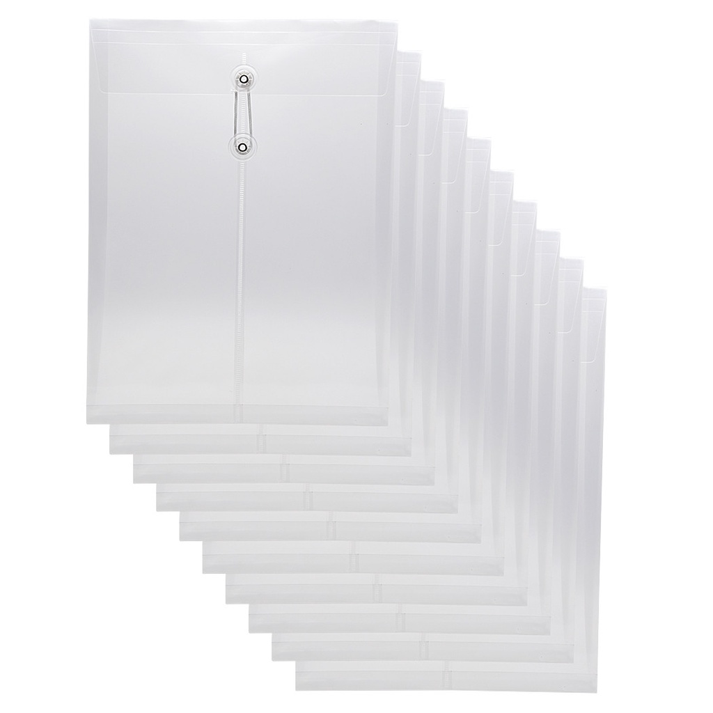 Clear Plastic Envelopes Poly Envelopes Expandable File Document Folders ...