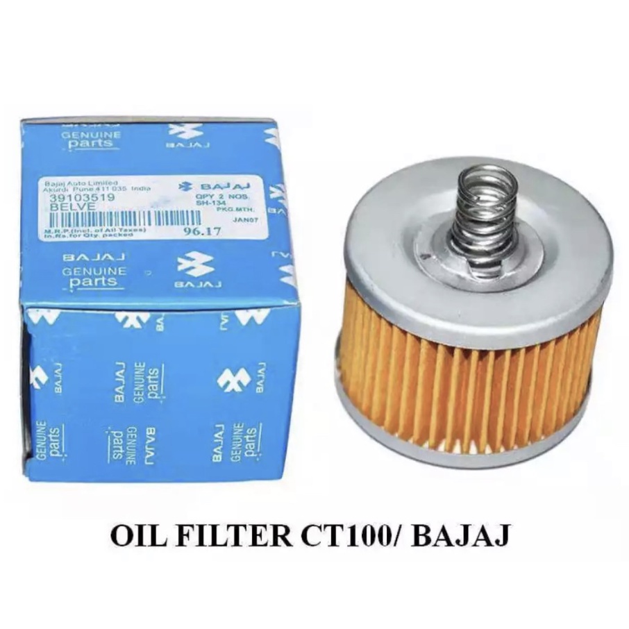COD MOTORCYCLE OIL FILTER BAJAJ/CT100 | Shopee Philippines