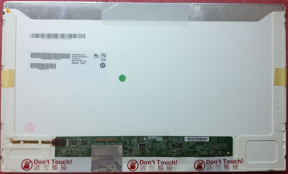 B140X01.3 fits B140XW01 2021 V0/V1/V2/V3/V5/V6/V7/V8/V9/VB BT140GW01 ...