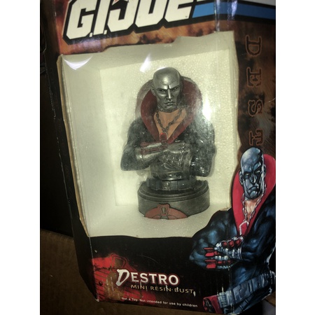 Destro Palisades Mini Resin Bust GI Joe Cobra 6 inches tall Rare ...