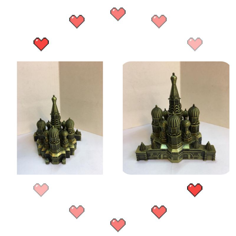 St. Petersburg Metal Model - Russia Famous Landmark Display | Shopee ...