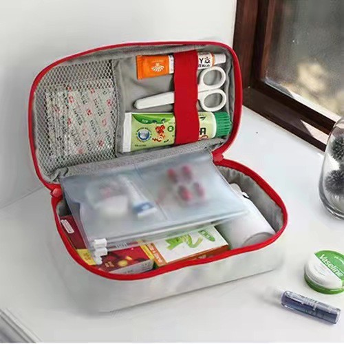 First Aid Kit Portable Pouch Medical Kit Emergency Travel Pouch Case ...