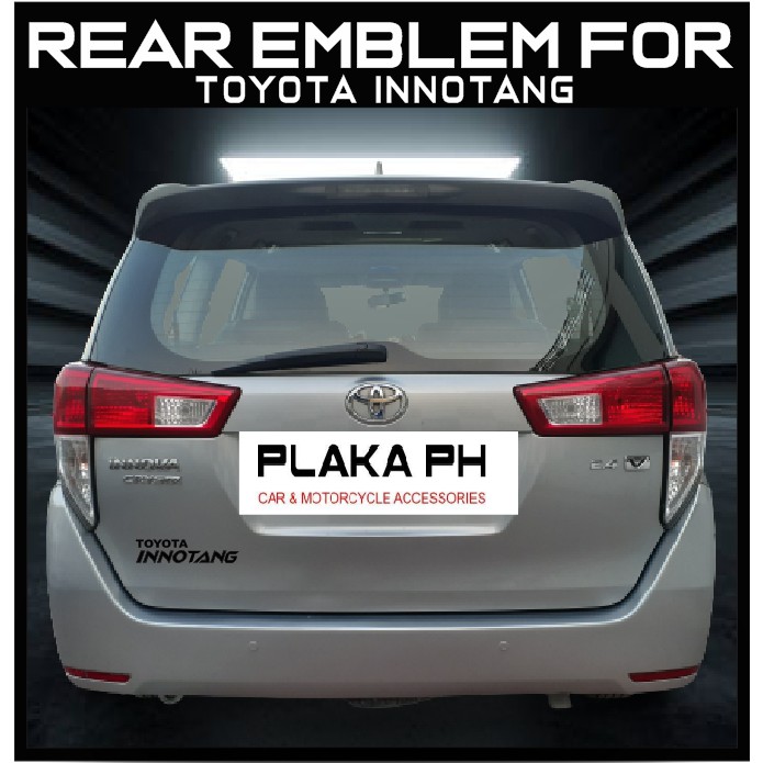 Toyota Innova Rear emblem (Innotang) | Shopee Philippines