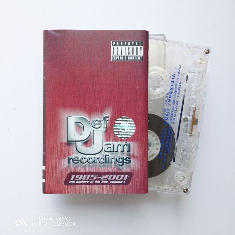 Cassette Def Jam album the history of hip hop volume 1 rap Compilation ...