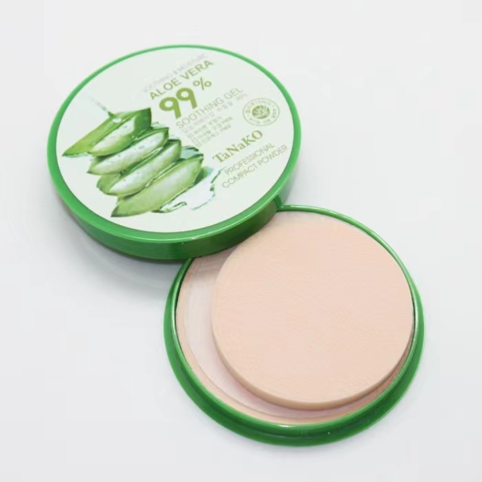 Tanako Aloe Vera Compact Face Powder | Shopee Philippines