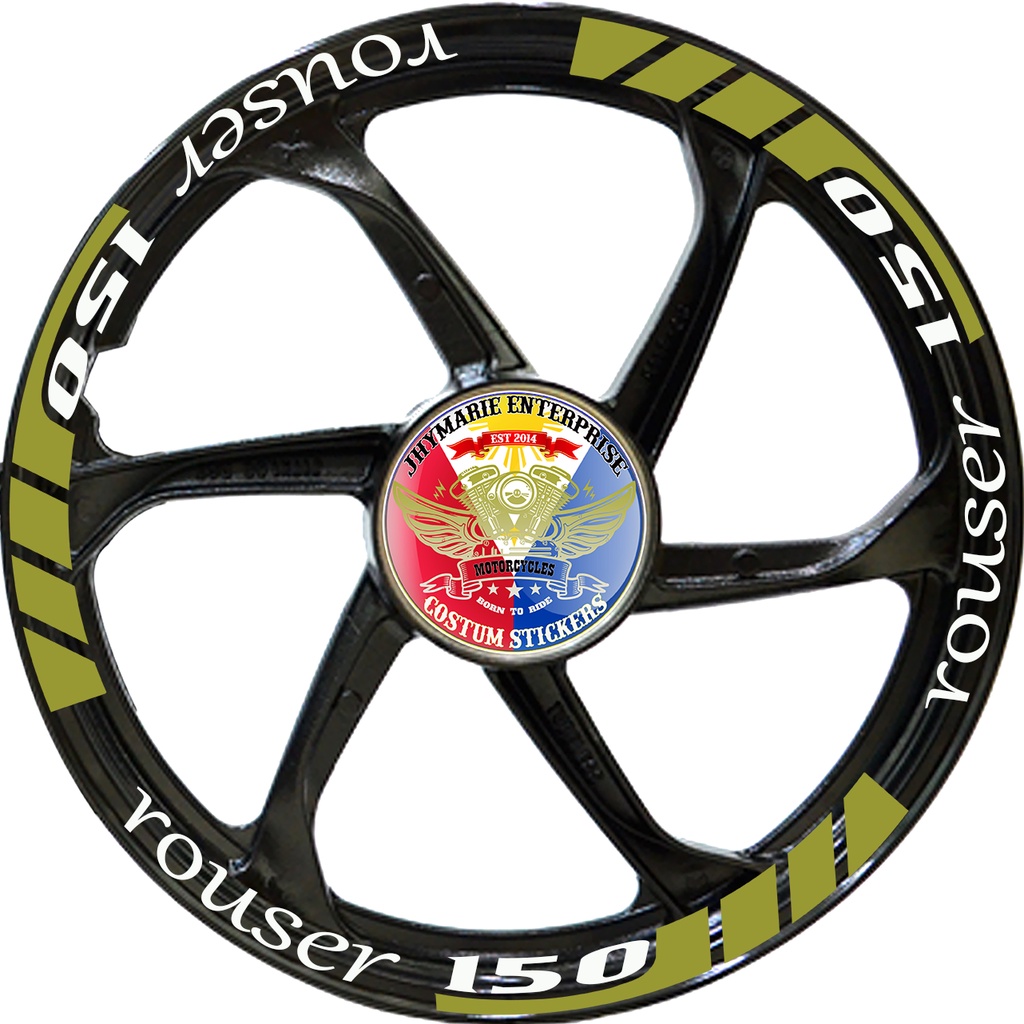 KAWASAKI ROUSER 150 DECAL MAG STICKER GOOD FOR 2 MAGS | Shopee Philippines
