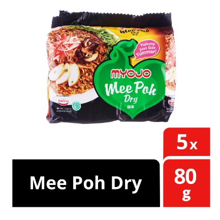 MYOJO Instant Noodles - Mee Poh Dry | Shopee Philippines