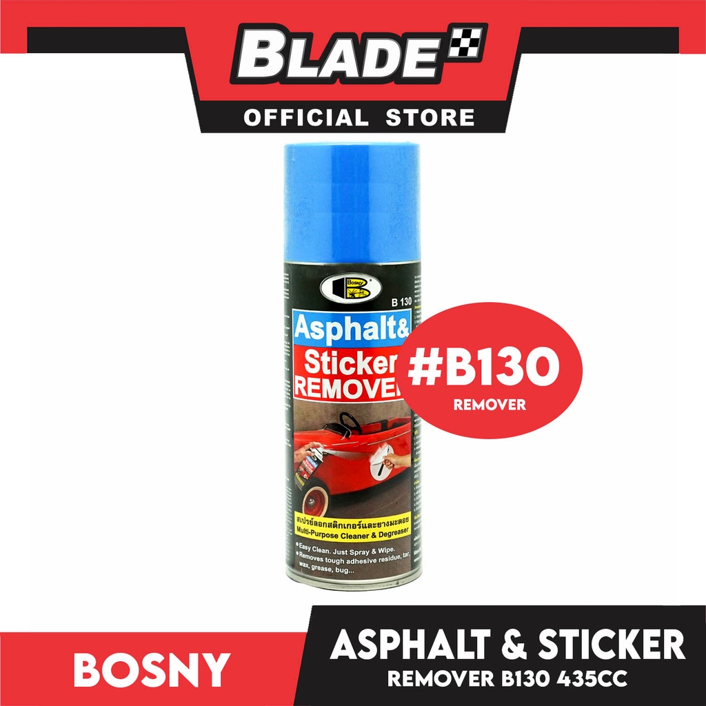Bosny Asphalt & Sticker Remover B130 435cc for Multi-Purpose Cleaner ...