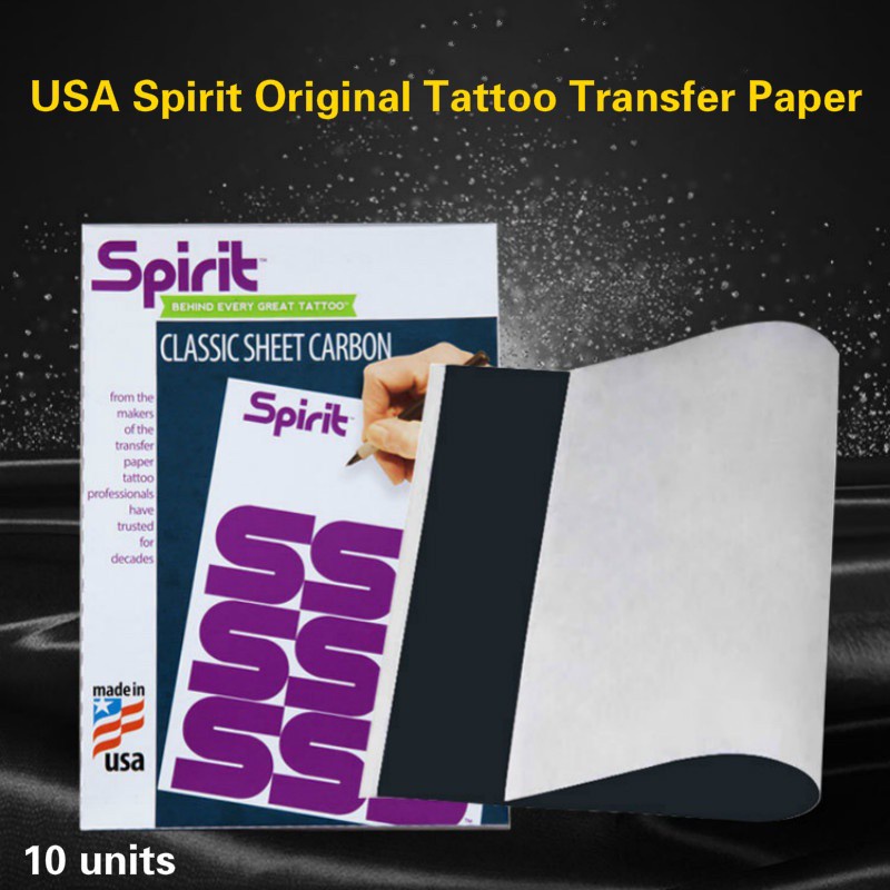 10pcs/bag Spirit Original Tattoo Transfer Paper Thickening Tattoo ...