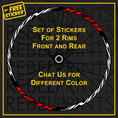 Speedone XC29 | 26 | 27.5 | 29 | Wheel Rim Decal Stickers for Mountain ...