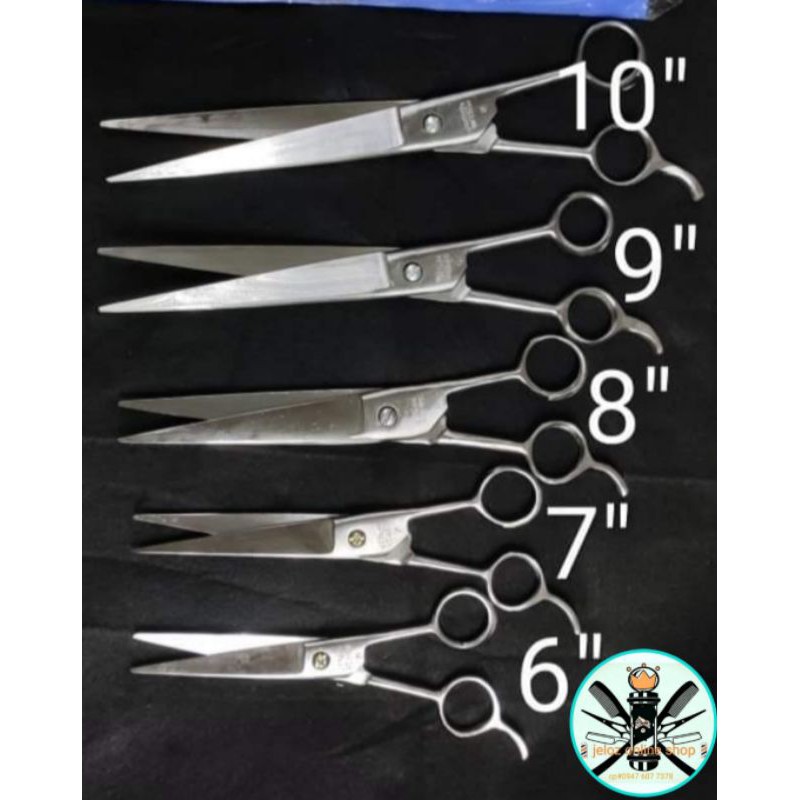 Barber scissor 8" pure Asero | Shopee Philippines
