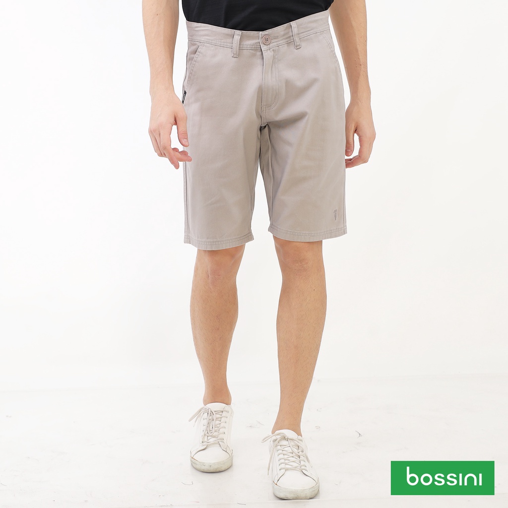 Bossini Tapered Shorts BMB22-0062 (Ash) | Shopee Philippines