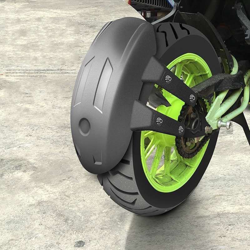 Motorcycles MudGuard Universal foldability Double Tire hugger ...