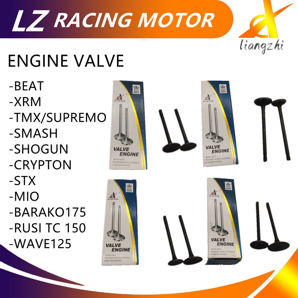 MOTORCYCLE ENGINE VALVE FOR CG125,XRM,TMXSUPREMO,GY6-150/125,SMASH ...