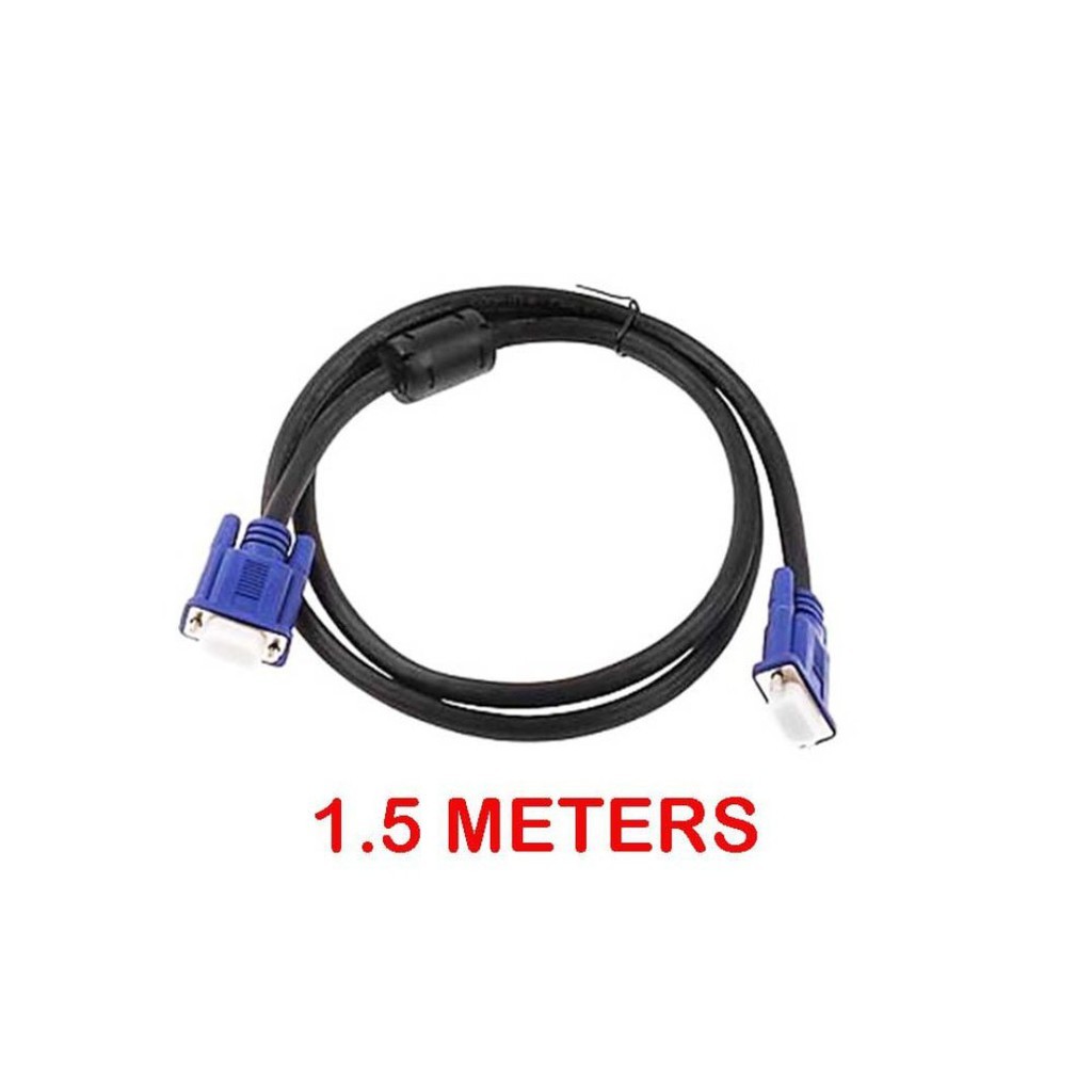 COD 1.5M 3M 5M 10M VGA to VGA Cable | Shopee Philippines
