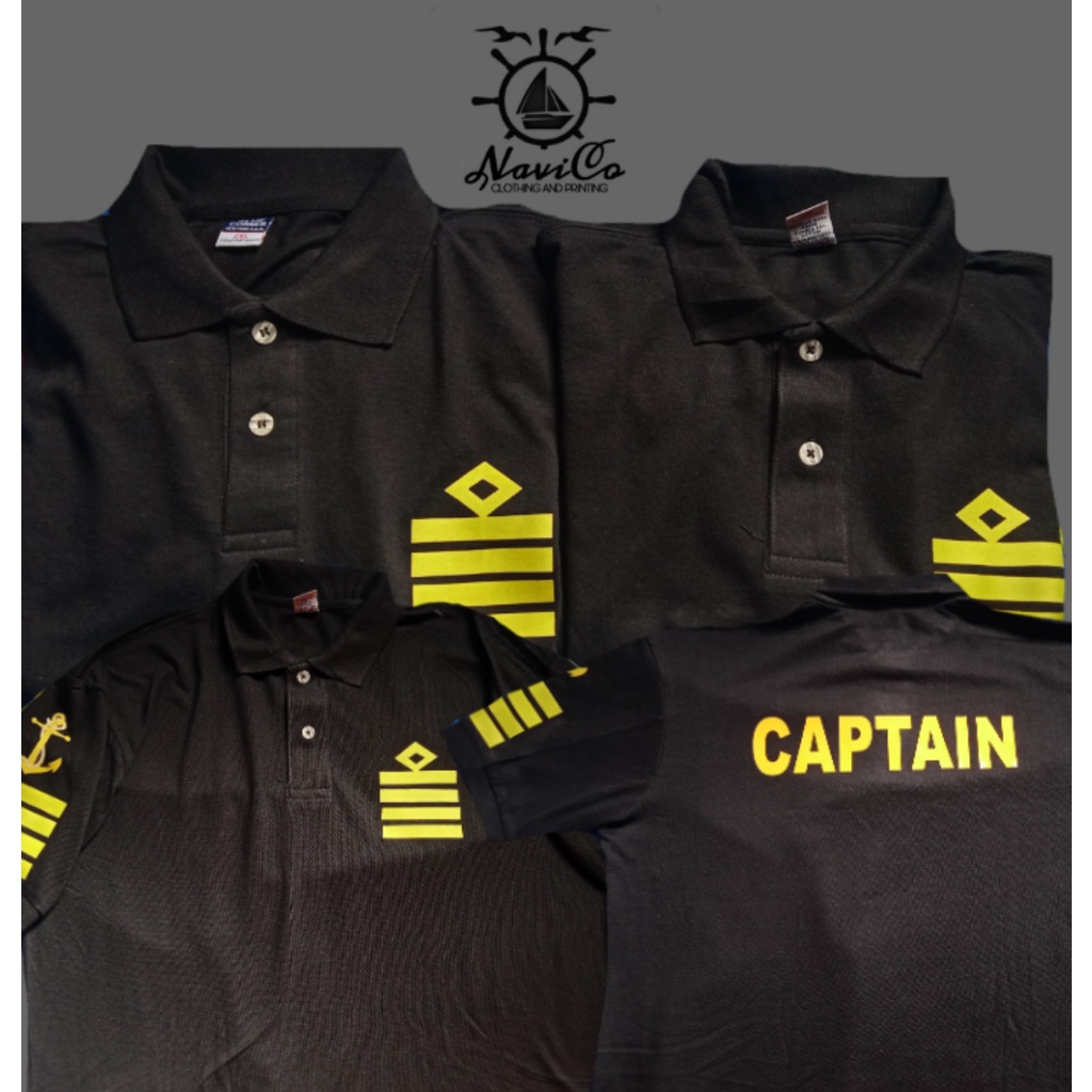 Captain Polo Shirt Type B Inspired | Shopee Philippines