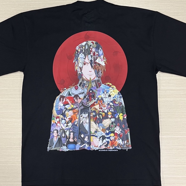 [TURNED Ninja] Uchiha Sasuke men's and women's t-shirt with Sharingan ...