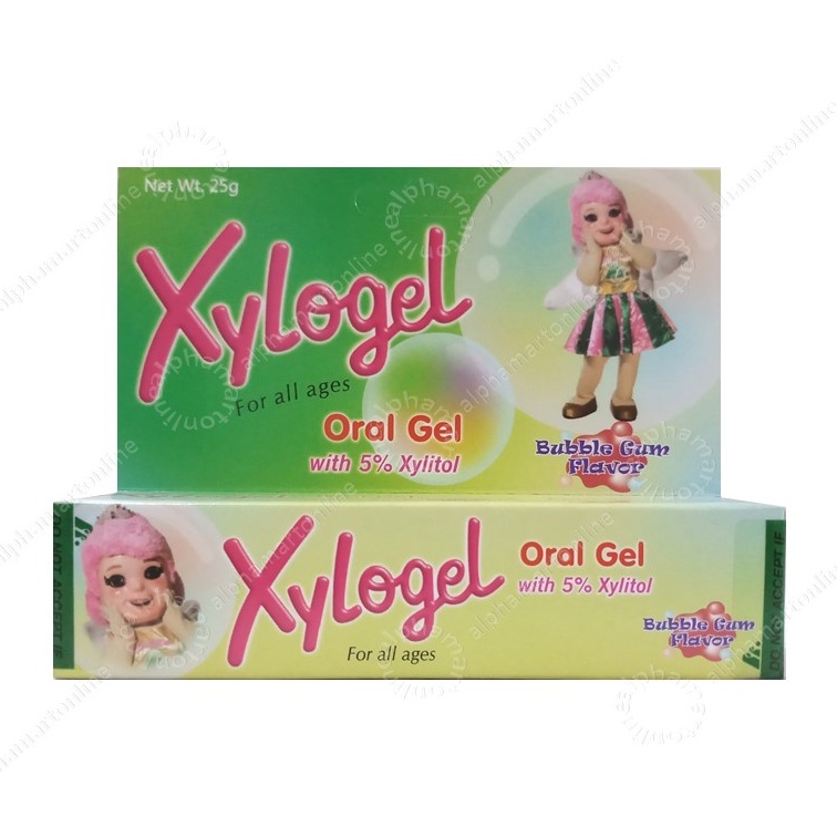 Xylogel Oral Gel 25g with 5% Xylitol Natural Oral Teething Gel | Shopee ...