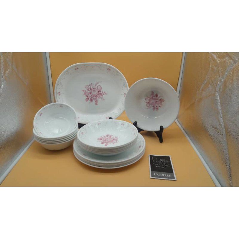 CORELLE 20PCS DINNER SET | Shopee Philippines